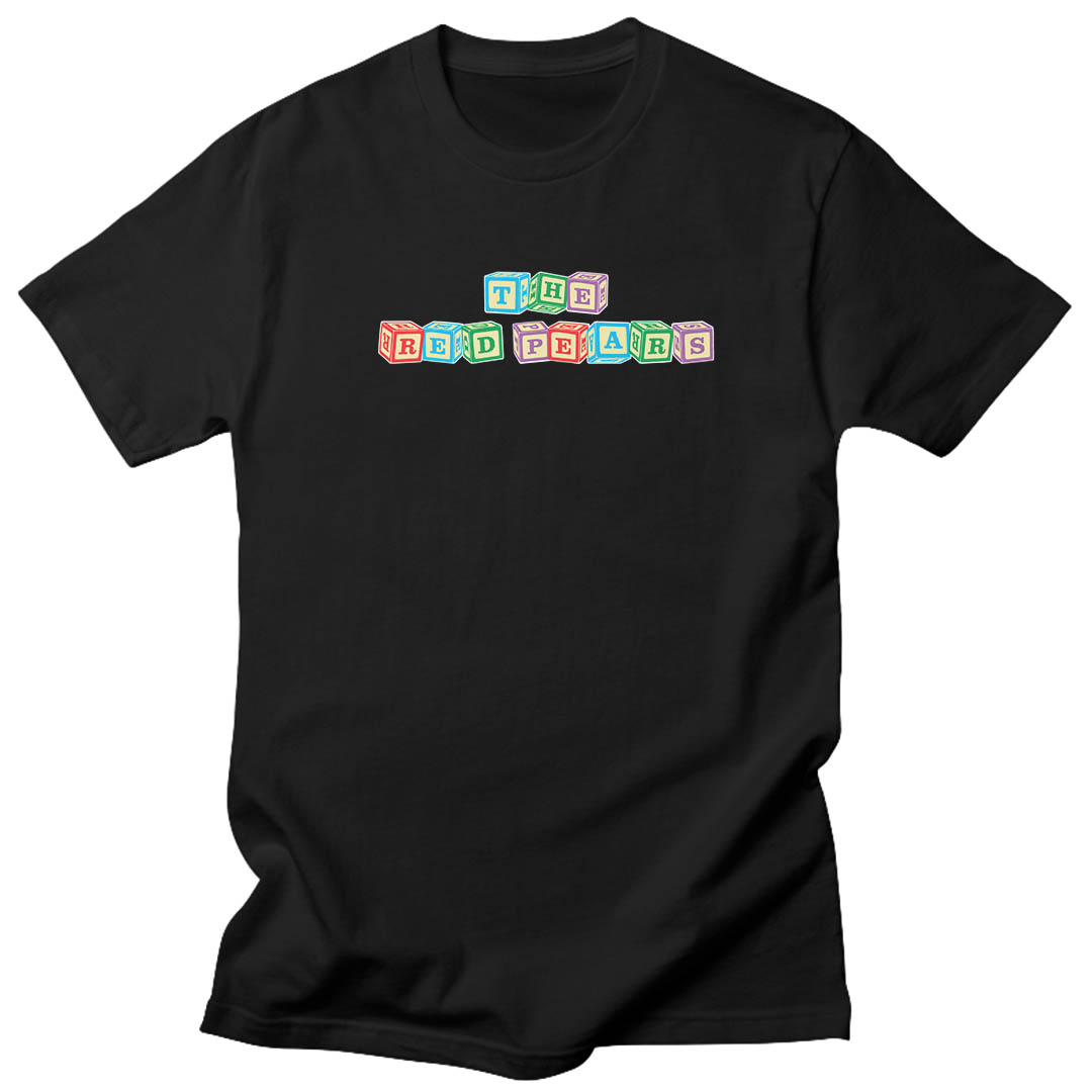 The Red Pears – Children’s Blocks Mock Tee – The Red Pears